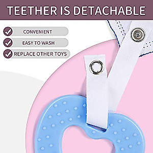 Udolove Baby Bandana Drool Bibs Unisex for Teething and Drooling - 8 Pack Super Soft Absorbent Bibs with Teething for Boys