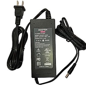 UL Listed 12V 5.0A AC/DC Adapter Compatible with Wahoo WFBKTR3 WF118 WFBKTR2 WF110 Fitness KICKR SNAP Bike Smart Trainer Cycling Indoor Ride Training KICKRSNAP 12VDC Power Supply Cord Battery Charger