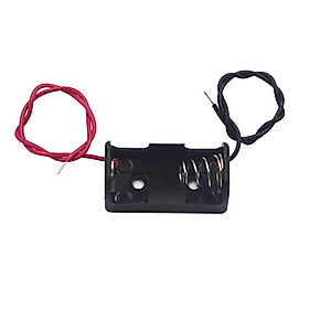 LampVPath (Pack of 2 14250 Battery Holder, 1/2AA Battery Holder, ER14250 Battery Holder, 1/2AA 3.6V Battery Holder with Leads Wires