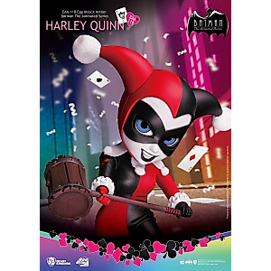 Beast Kingdom Batman The Animated Series: Harley Quinn EAA-118 Egg Attack Action Figure, Multicolor