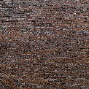 Savonnerie Coffee Tables for Living Room, Small Coffee Table with Gold Legs, Oak Top, 42" L x 21" W x 15" H