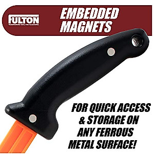 Safety Woodworking Push Stick 2 Pack, Each Has a Contoured Handle Embedded with Two Rare Earth Magnets, Ideal for Pushing Stock Through on Table Saws, Router Tables, Shapers and Jointers