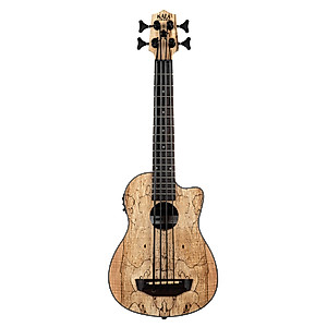 Kala Brand Music Co., 4-String Ukulele, Right, Natural, Ubass SP-MAPL-FS
