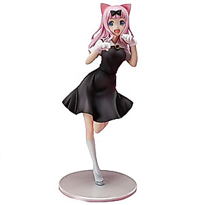LUNK 2 Piece Shinomiya Kaguya & Fujiwara Chika Characters Model PVC Statue Ornament Gift