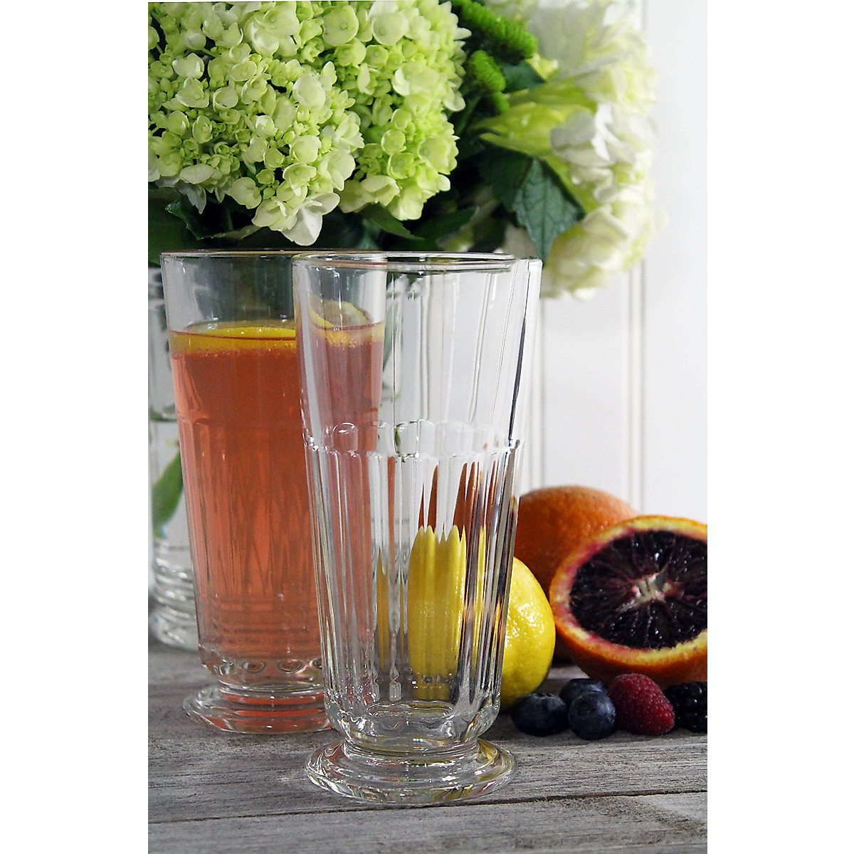 La Rochere Perigord Double Old Fashioned Glasses Set of 6 - Drinking Glasses for Any Occasion - Glassware Sets for Everyday Use - Modern Glassware (13.5 oz)