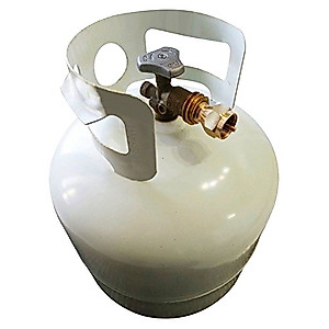 DOZYANT Universal Safest Propane Refill Adapter for Throwaway Disposable Bottle - 100% Solid Brass Regulator Valve Accessory for All 1 LB Tank Small Cylinders