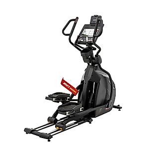 New 2023 Elliptical Exercise Machine by Sole Fitness, Home Workout Equipment for Cardio, Running, and Walking, Adjustable Stride Length, 13.3" Touch Screen, Bluetooth, and Tablet Holder (Sole E95S)