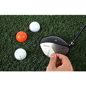 WARYONG Anti Slice, Hook, Spin Golf Film Protector - Non Slicing Increase Distance Reduce Spin Straight Swing Shot Club Face Protect Golf Accessories