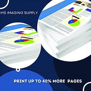 MS Imaging Supply Compatible Toner Replacement for HP CF280X, 80X, Works with: Laserjet Pro 400 M401A, M401D, M401DN, M401DW, M401N, M425DN, M425DW (Black)
