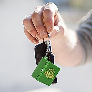 Uszeoka Mini 3d books keychain toys for kids,Green,Boys Girls 3D books Mini Dinosaurs Toys,Cute Keychains for car Keys,Dinosaur World Scene for Women,Men,Children,Dinosaur Party Favors Gift for Kids