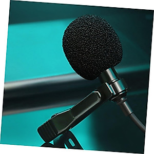 Vaguelly 3 Sets Lavalier Microphone Professional Clip on Microphone Mini Microphone USB Microphone Hands Microphone Lavalier Lapel Microphone