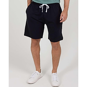 Real Essentials Men's Casual Lounge Pockets Active Sports Fitness Training Athletic Gym Sweat Workout Knit Basketball French Terry Cloth Cotton Dry Fit Jersey Sleep, Set 1, 2XL, Pack of 3