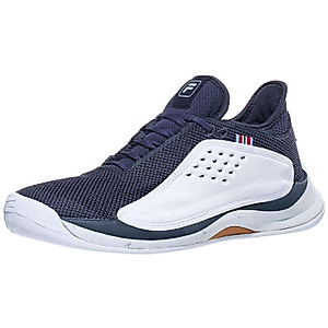 Fila Mondo Forza Womens Tennis Shoe White/Fila Navy/White (US Footwear Size System, Adult, Women, Numeric, Medium, 7.5)