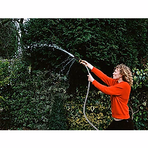 Rosy Earth Expandable Metal Garden Hose 75 FT - 304 Stainless Steel Water Hose 75 FT - Heavy Duty non Kinking Flexible Garden Hose, no Bite