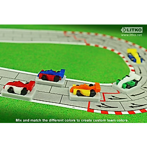 LITKO Micro Grand Prix Race Car Marker Set (8)