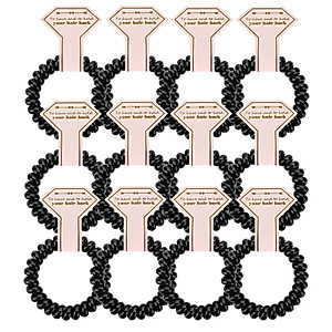 20pcs Scrunchies Satin Hair Ties Small Mini Thin Elestics Ponytail Holder Hair Bands Scrunchy For Thick Curl Hair Holiday Hair Ties Accessories No Damage Hairties daily Gift for Women Girls Teen(Thick Black)