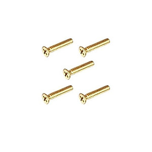 #8-32 x 2 Machine Screw, Brass, (inch) Head Style: Flat, (Quantity: 100) Drive: Phillips, Point: Thread: Coarse Thread (UNC), RoHS Compliant