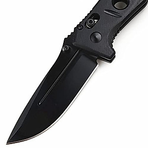 MNB Pocket folding knife hunting tactical knife G10 handle D2 steel blade gift for men