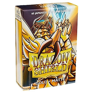 Dragon Shield Matte Mini Japanese Clear 60 ct Card Sleeves Individual Pack …