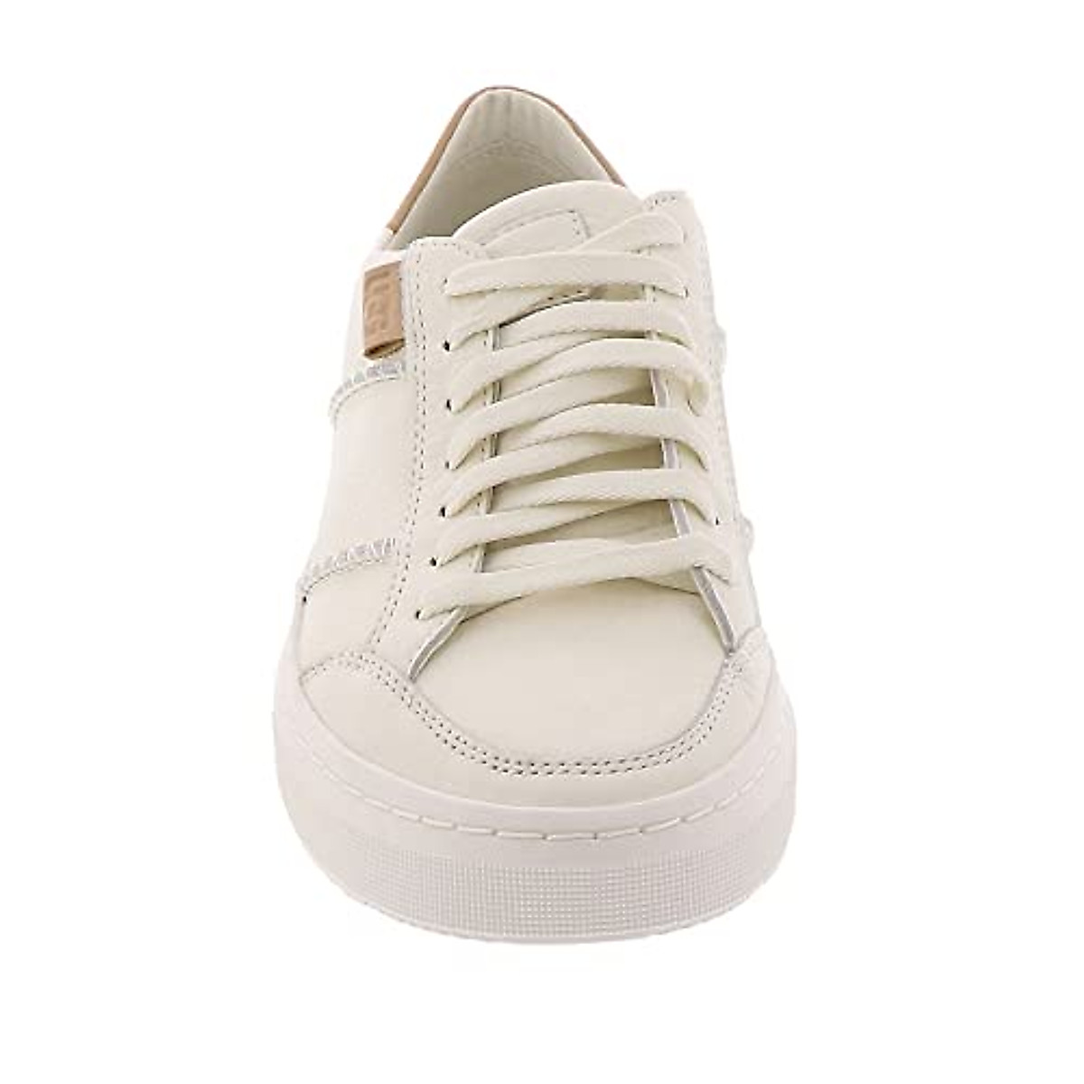 UGG Women's Alameda LACE Sneaker, Bright White, 8.5
