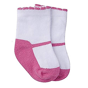 Onesies Brand Unisex Baby 12-Pair Bootie Socks Cat Crew Socks 0-6 Months
