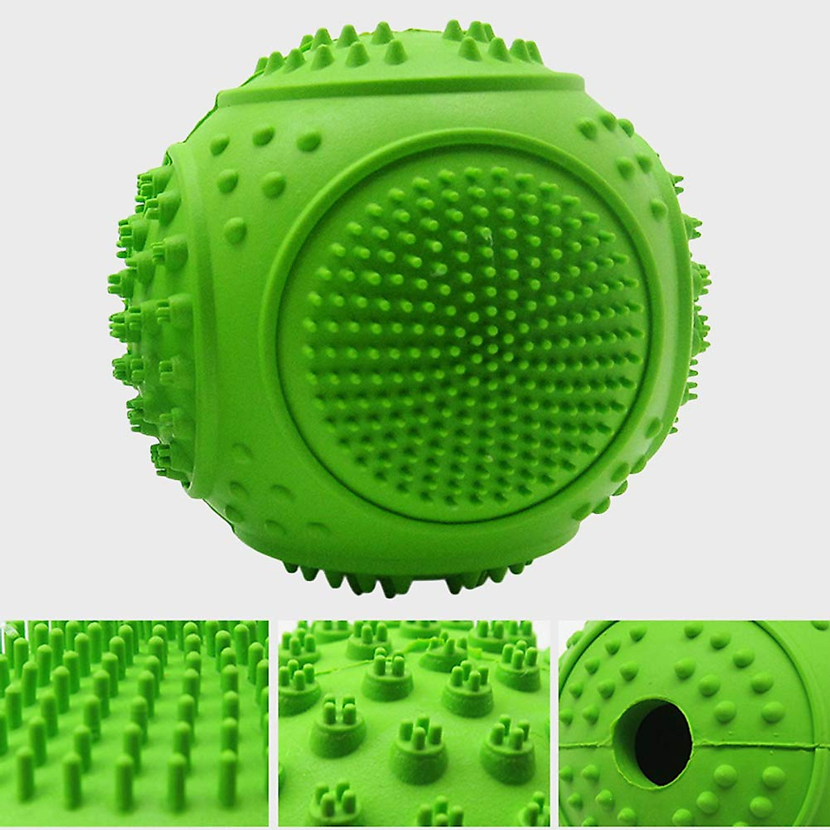 Ball Toy Molar Ball Tooth Grinding Toy Rubber Chew Toy for Pet Dog (Size L 7.5cm)