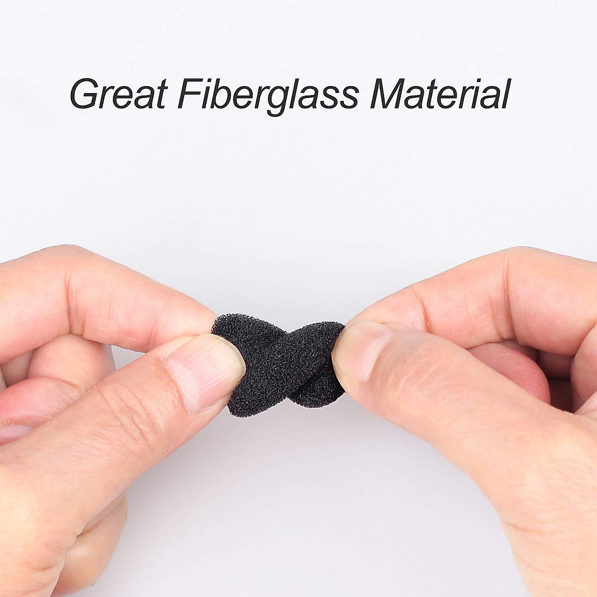 Phinus 10 Pack Lapel Microphone Windscreen, Headset Windscreen, Mic Foam Covers Lavalier Microphone Windscreen for Variety of Headset Microphone, Tough Sponge Material, Noise Reduction, Black