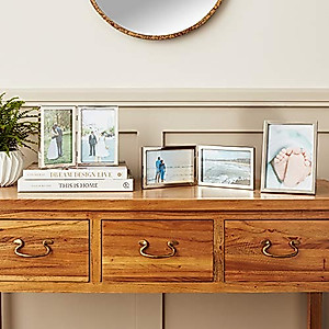 Lawrence Frames 710657 Silver Standard Metal Picture Frame, 5 by 7-Inch