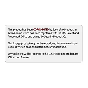 SecurePro Products 6 Cat Alert Safety Warning Window Door Stickers; in Case of Fire Notify Rescue Personnel to Save Cat