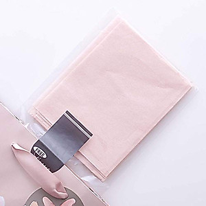 Christian Art Gifts Gift Bag/Tissue Paper Set Abundantly Blessed Deuteronomy 7:13 Bible Verse, Pink Butterfly, Medium