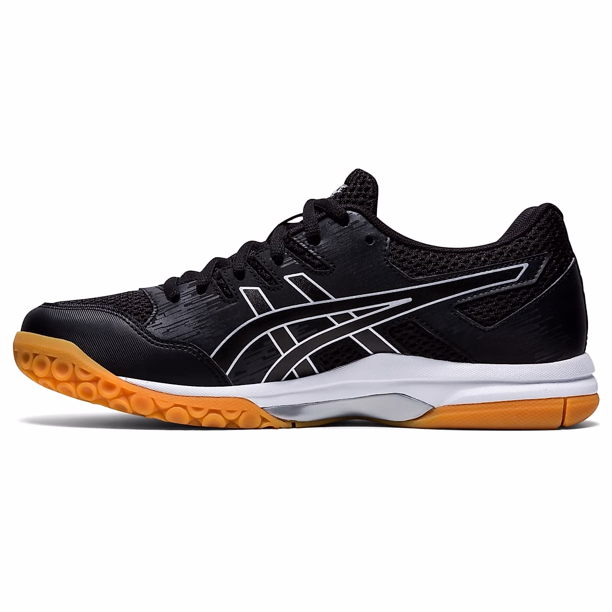 ASICS Women's Gel-Furtherup Volleyball Shoes, 8.5, Black/Black