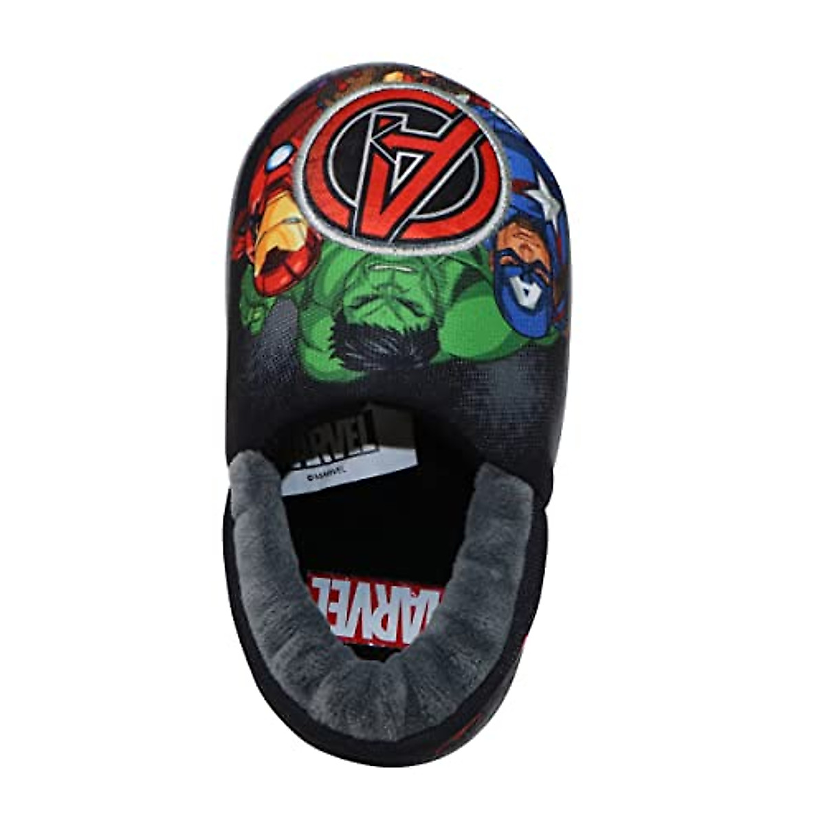 Favorite Characters Boy's Avengers A-Line Slipper 0AVF230 (Toddler/Little Kid), Blue