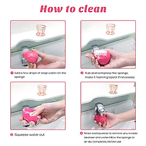 Makeup Sponges Blender Set Beauty Foundation Blending Egg Stand, Cosmetics Sponge Blender Applicators for Powder Cream or Liquid, 10pcs Beauty sponges and 2pc Makeup Sponges Holders