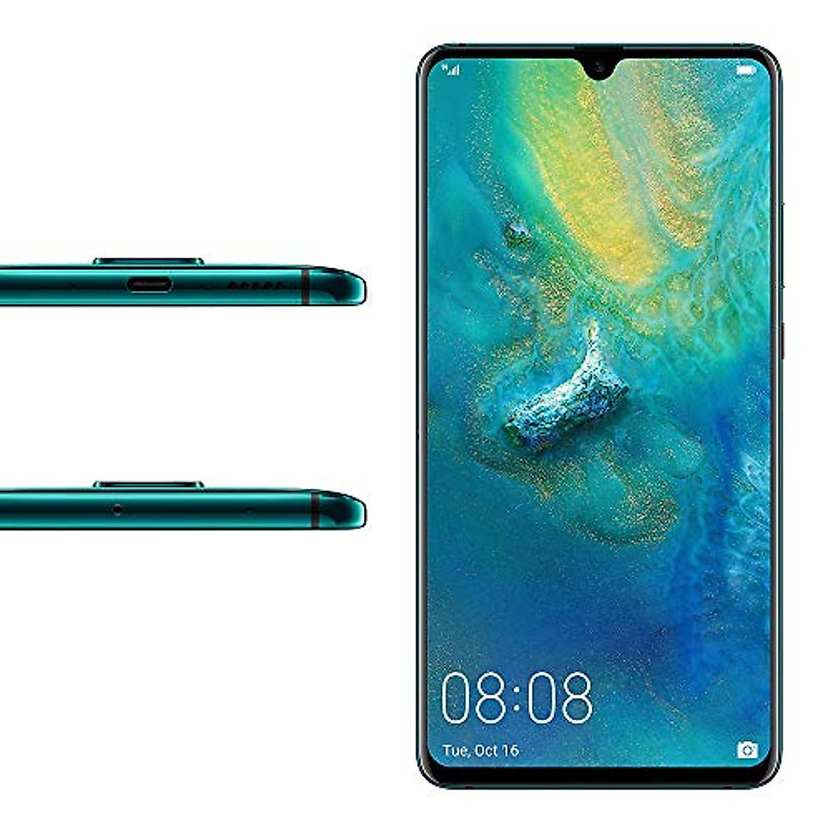 Huawei Mate 20 X (5G) Dual-SIM 256GB + 8GB RAM (GSM Only, No CDMA) Factory Unlocked Android Smartphone (Emerald Green) - International Version