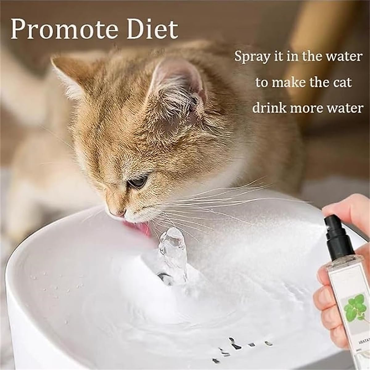 GRYPIT Joycat Spray, Herbal Cat Joy Spray, 100ml Pets Catnip Spray, Cat Scratching Spray Mist, Cat Anxiety Relief, Catnip Silvervine Blend, Catnip Oil for Cats,Anti Scratch Cat Spray (3 Bottle)