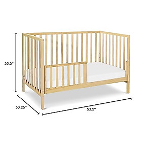 DaVinci Union 4-in-1 Convertible Crib in Natural, Greenguard Gold Certified, 1 Count (Pack of 1)