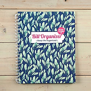 Bill Organizer: Keep Life Organized (Includes 12 Pockets and Password Log)