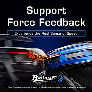 Brook Ras1ution 2 - Racing Wheel Converter for PS5/ Switch/XB 360, XB Original Gaming Consoles's Racing Games