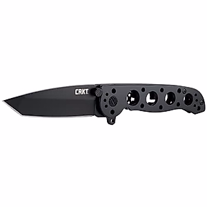 COLUMBIA RIVER KNIFE & TOOL M16-02KS Folding Pocket Knife: EDC Lightweight Pocket Knife with Stainless Steel Handle, 3 Inch Tanto Blade, Flipper Opening, and Frame Lock
