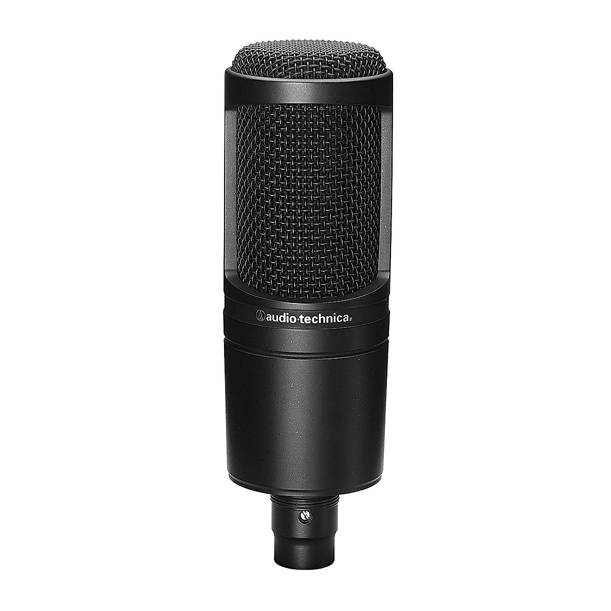 Audio Technica AT2020PK Studio Microphone with ATH-M20x, Boom - XLR Cable Streaming/Podcasting Pack and Spider Microphone Shockmount, Pop Filter