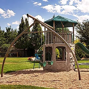 Lifetime Adventure Tower Swing Set - Earthtone (290633)