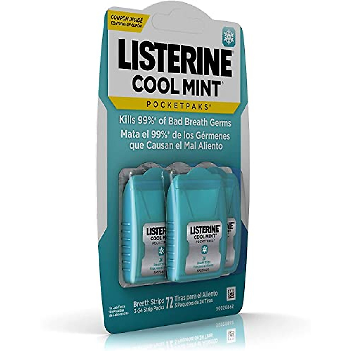 Listerine Cool Mint Pocketpaks, 24 count (pack of 6)