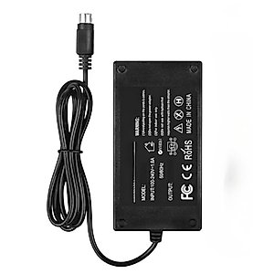 Musstad AC/DC Adapter for Canon 0651C002 imageforMULA DR-C240 Document Scanner Switching Power Supply Cord Cable PS Charger Input: 100-240 VAC Worldwide Use Mains PSU