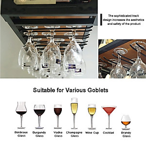 rlosqvee Industrial Wine Rack Hanging/Wall Mounted, 2-Tier Vintage Solid Wood Wine Storage Rack, Wine Display Shelf for Kitchen Bar Restaurant (40 inch (W))