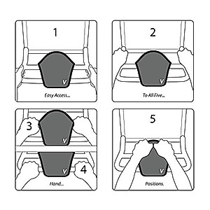 Velotowel - AeroWrap Classic - Compatible with Original Peloton Indoor Bike