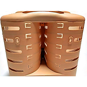 Eleven Translucent Drawer Portable and Sturdy Storage and Organization Cabinet/Box, for Home, Office or Sewing Room. Use for Arts, Crafts, Hobby, Beads, Notions, Crayons, Batteries, and Small Parts.