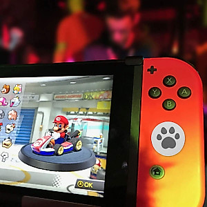 4pcs Caps Grip Cats Claw Joystick Cover Joystick Sleeve Compatible for Switch Grab Handle The Cat Paws Rocker Rocker Protective Cap Grasp Silicone Cover