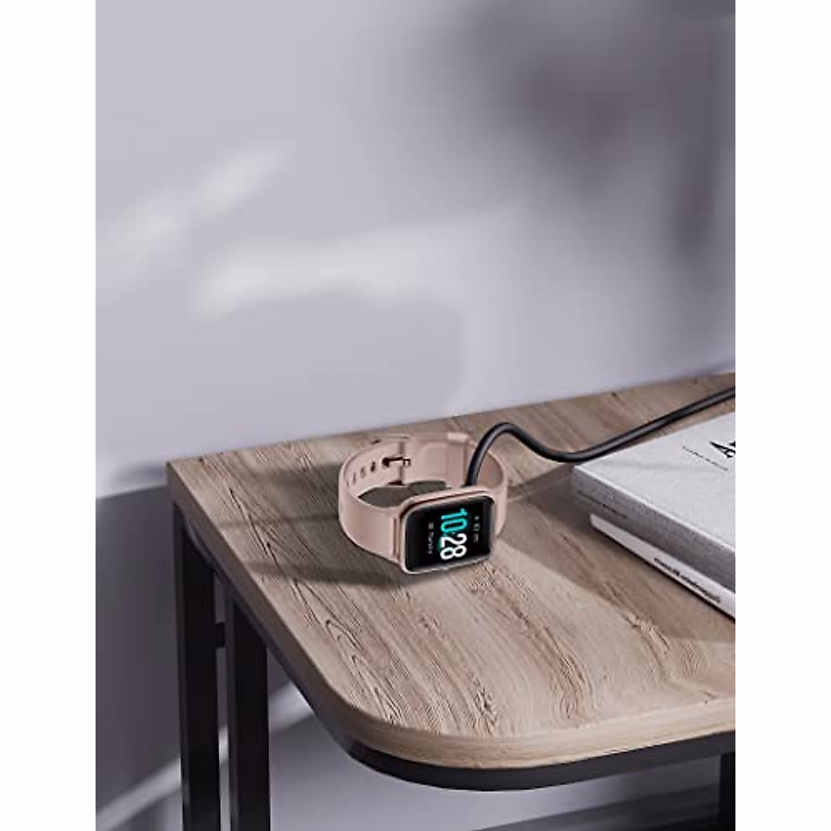 Sinoacc Smart Watch Charger for Skg Letsfit Cubitt Yamay Willful Fitpolo Tozo Wyze Umidigi Blackview 3.3Ft USB Magnetic Charging Cable Cord for Umidigi Uwatch 3S 3 2 2S Urun Smartwatch