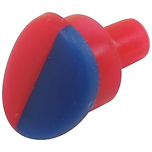 Delta Faucet RP73192 Classic, Red/Blue Button, Chrome
