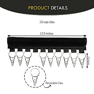 hat organizer for closet 2pcs - Cap Organizer Holder for Hanger & Closet, 10 caps hat hanger for baseball caps Upgrade your clothes hanger to a cap organizer hanger and maximize your closet storage
